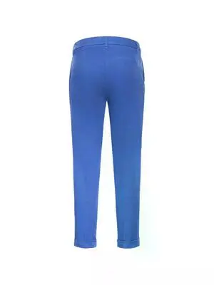FAY Buttoned Trousers - Blue