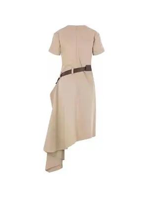 Loewe Belted Draped Dress