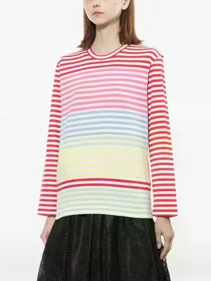 Comme Des Garçons Striped Long Sleeve T-shirt