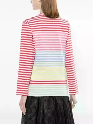 Comme Des Garçons Striped Long Sleeve T-shirt