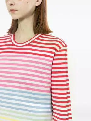 Comme Des Garçons Striped Long Sleeve T-shirt