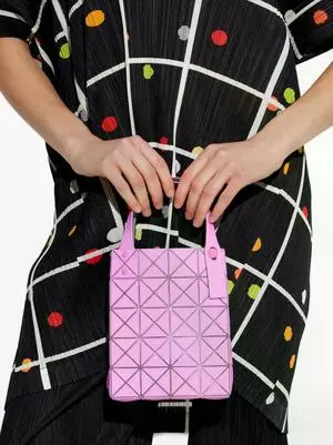 Issey Miyake Prism Plus Geometric Tote Bag - Pink