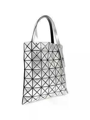 Issey Miyake Geometric Tote Bag - Silver