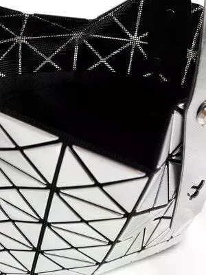 Issey Miyake Geometric Tote Bag - Silver