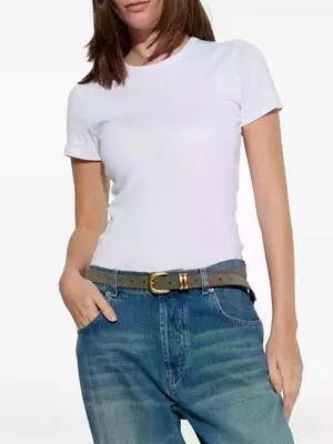 BY MALENE BIRGER Zoilo Buckle Belt - Green