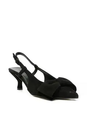 POMME D´OR Henriette Bow-detail Slingback Pumps