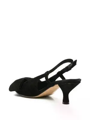 POMME D´OR Henriette Bow-detail Slingback Pumps