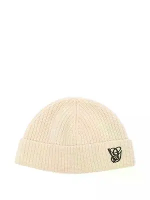 Valentino Garavani Monogram Beanie Hat - Neutrals
