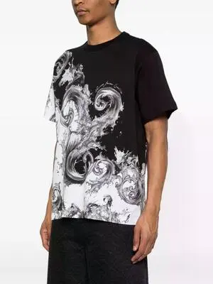 Versace Barocco-print T-shirt