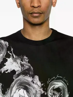 Versace Barocco-print T-shirt