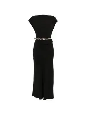 Imperial Belted Maxi Dress