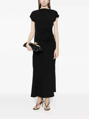 Imperial Belted Maxi Dress