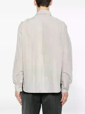 Maison Kitsuné Stripe-pattern Shirt - Neutrals
