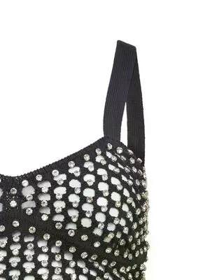 FLEUR DU MAL Embellished Top - Black