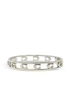 COACH Logo Lettering Bracelet - Silver