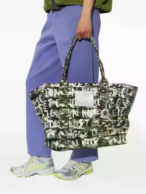 Kurt Geiger Camouflage-pattern Tote Bag - Green