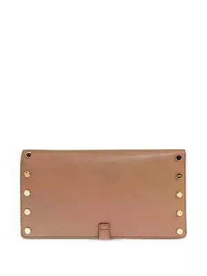 GANNI Studs-embellishment Flap Wallet