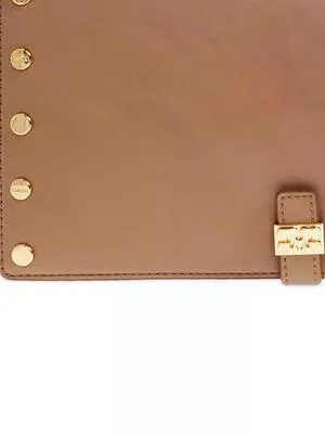 GANNI Studs-embellishment Flap Wallet