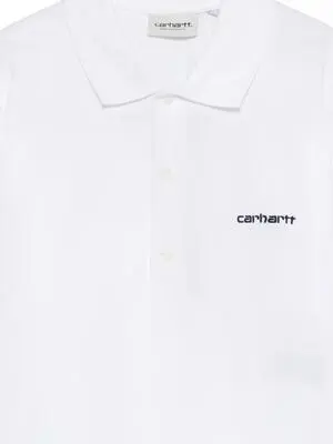 Carhartt Work In Progress Logo-embroidered Polo Top