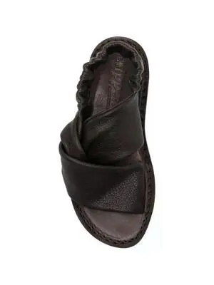 TRIPPEN Embrace Leather Sandals - Brown