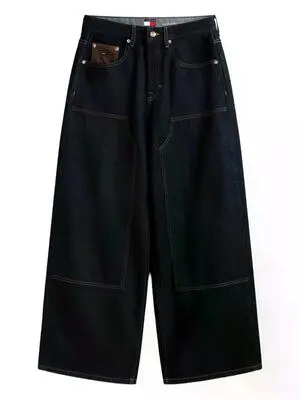 Tommy Hilfiger Paneled Straight-leg Trousers