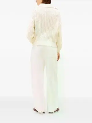 Tommy Hilfiger Cable-knit Zip-up Sweater