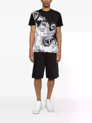 Versace Barocco-print T-shirt