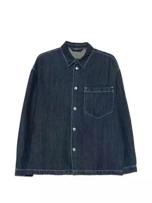 7 For All Mankind Patch-pocket Overshirt - Blue