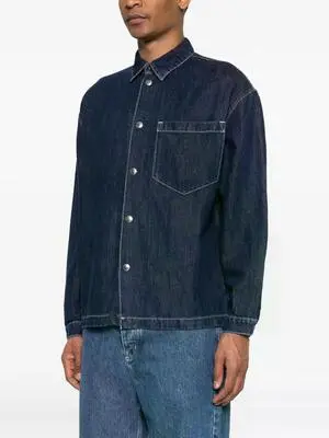7 For All Mankind Patch-pocket Overshirt - Blue