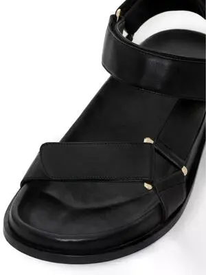 ANINE BING Jesse Touch-strap Sandals - Black