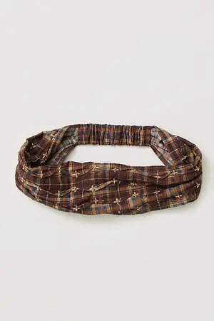 Free People Kaia Soft Headband - Chocolate