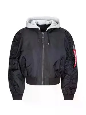 Alpha Industries Hooded Bomber Jacket