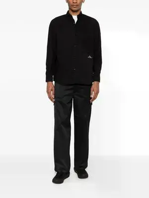 Stone Island Chest-pocket Embroidery Shirt
