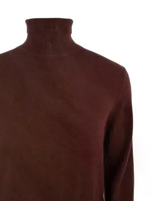 Corneliani Turtleneck Knit Shirt - Brown
