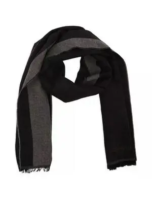 Corneliani Striped Cashmere Scarf