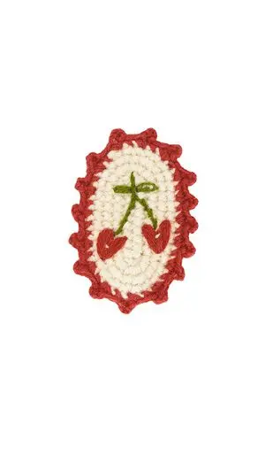 WILD WAWA Crochet Clip Set - Red