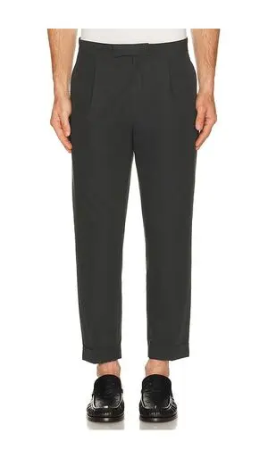 BEAMS 1 Pleat Travel Pants - Grey