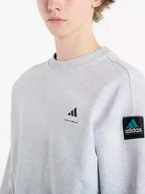 Adidas Logo-detail Sweatshirt