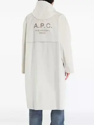 A.p.c. Kim Single-breasted Hooded Parka