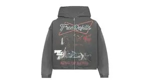 FREE REFILLS Kings Zip-up Hoodie