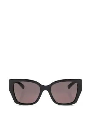 Balenciaga Logo Square-frame Sunglasses - Black
