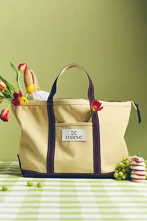 Maeve Canvas Carryall Tote Bag