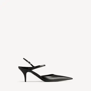 Balenciaga Avenue Bow Slingback - Black
