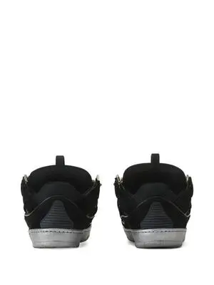 LANVIN Chain Plaque-detail Sneakers