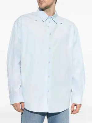 Off-White Buttoned Cotton Jacket