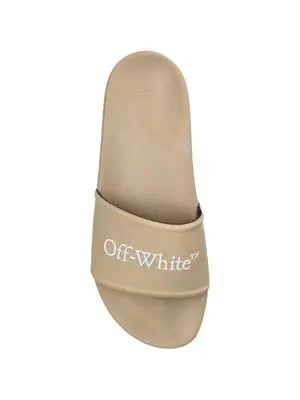 Off-White Embossed-logo Slides