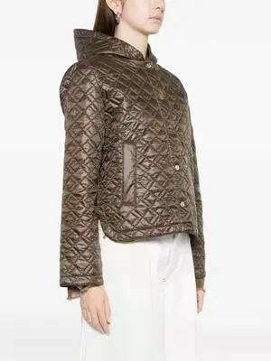 Marella Quilted Hooded Jacket