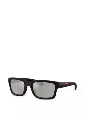 Prada Rectangle-frame Sunglasses - Black