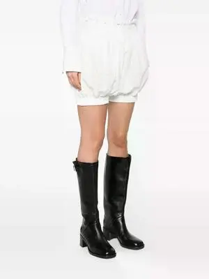Norma Kamali Peasant Puff Shorts