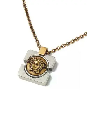 Versace Sigillo Necklace With Medusa Pendant